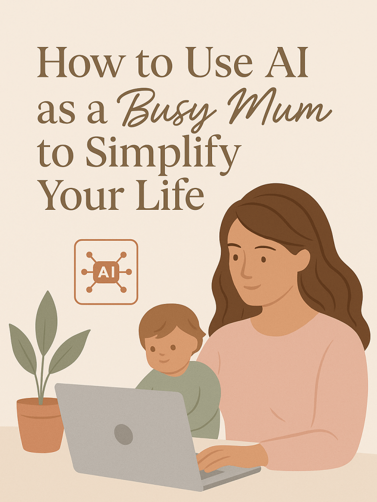 How to use Ai as a Busy Mom to Simplify Life and Make Money – Faith ...